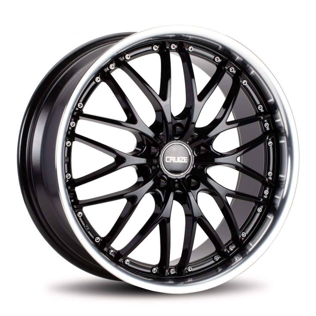 Cruize 190 Black Polished 20" - Cruize Wheels