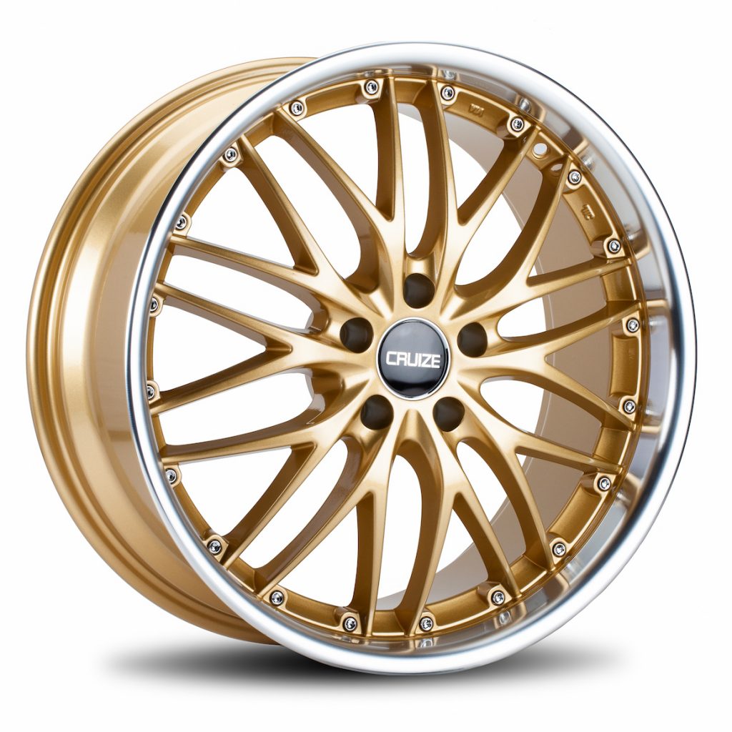 Cruize 190 Gold Polished 19" - Cruize Wheels