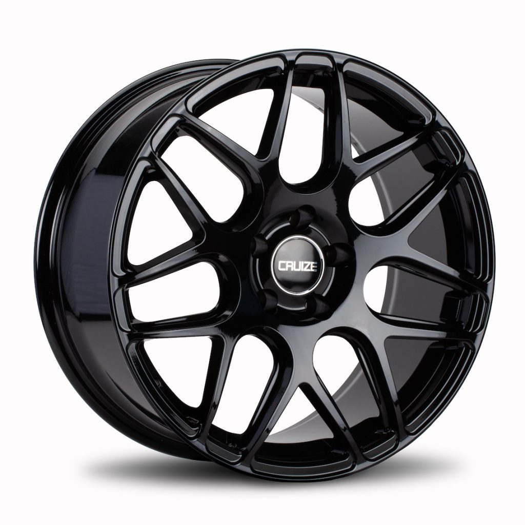 Cruize CR1 Gloss Black 18" - Cruize Wheels