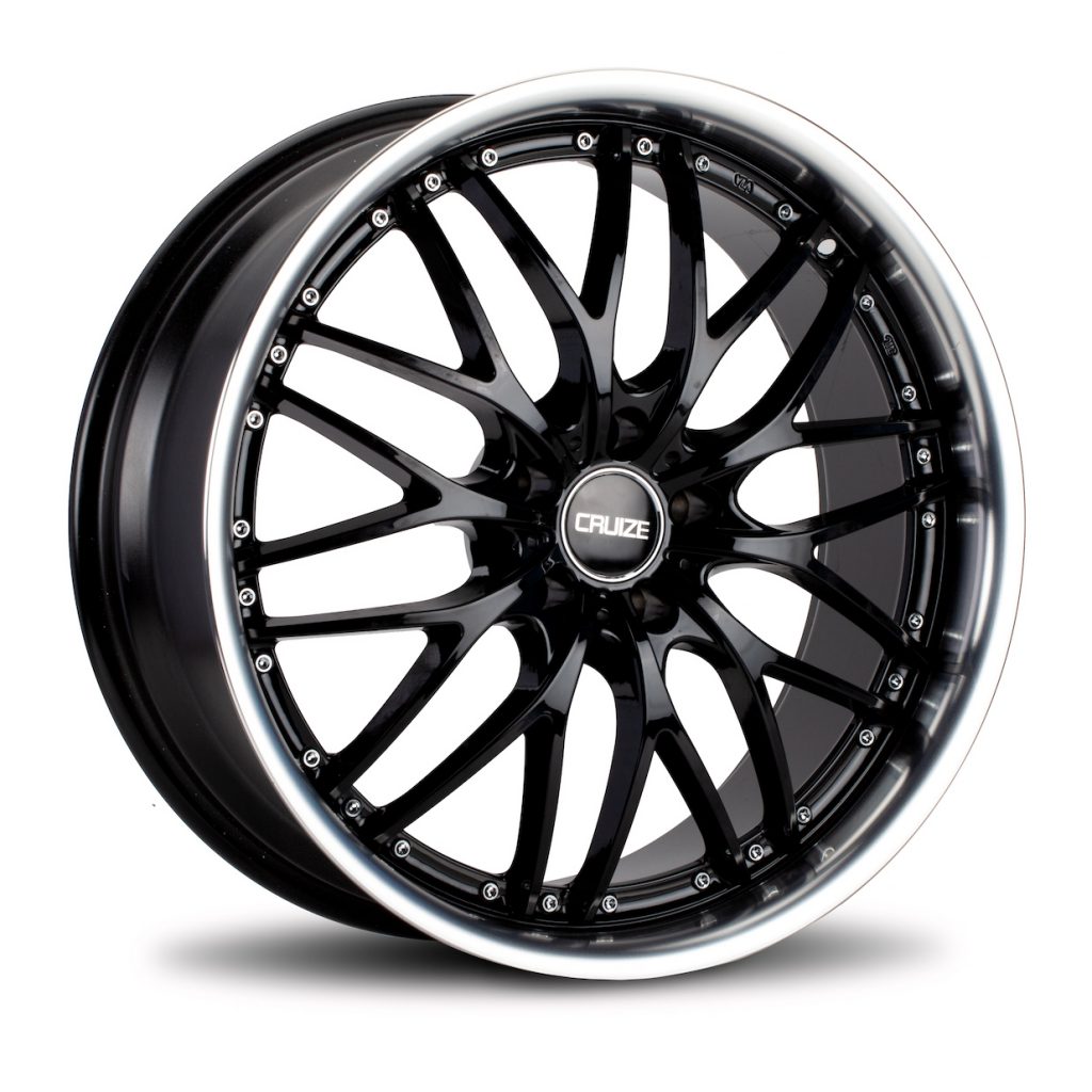 Cruize 190 Black Polished 19" - Cruize Wheels
