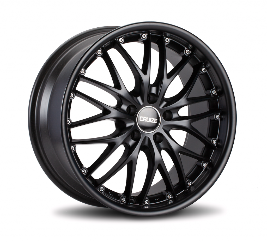 Cruize 190 Matt Black 18" - Cruize Wheels
